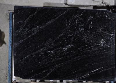 China Antique Black Granite Natural Stone Slabs Customized Surface Finished for sale