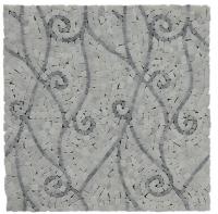 China Fashional Water Jet Marble Mosaic Tile 7 Mm / 8mm Thickness Optional for sale