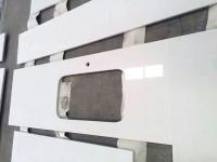 China Durable Prefabricated Vanity Countertops , Absolute White Natural Quartz Vanity Top for sale