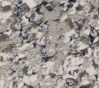 China Galaxy White Custom Quartz Vanity Tops , Custom Cut White Bathroom Vanity Tops for sale