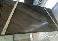China Quartzite Granite Marble Slabs , Elegant Brown Solid Surface Stone Slab Tiles for sale