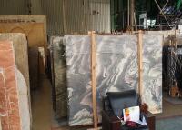 China Decorative Natural Stone Slabs Fantaxy Landscaple Pattern Above 85 Gloss for sale