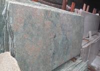 China Teal Green Popular Large Granite Slabs , Paradise Natural Granite Kitchen Slab for sale