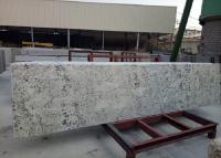 China Pure White Galaxy Natural Stone Slabs For Household Edge Optional for sale