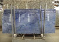 China Blue Macuba Quartzite Granite Floor Slabs Brazil Azul Macuba Type for sale