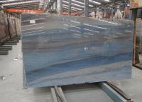 China Blue Macuba Quartzite Granite Floor Slabs Brazil Azul Macuba Type for sale