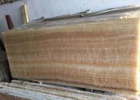 China Marble Natural Stone Slabs Panel Polished Surface Onyx Translucent Color for sale