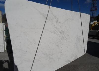 China Classic White Solid Natural Stone Slabs 100% Natural Marble Material for sale