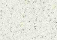 China Bathroom Caesarstone Vanity Top , Quartz White Galaxy Stone Vanity Tops for sale