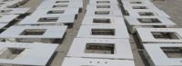 China Prefabricated Quartz Bathroom Vanity Tops Customized Design / Size for sale