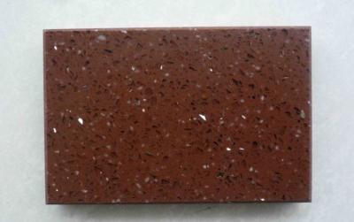 China colors crystal quartz stone new countertops with mirror glass Manufacturing Process for sale