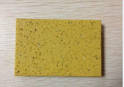 China Artificial Crystal Quartz Bathroom Countertops With Mirror Fleck Tile for sale