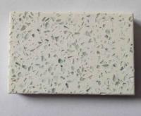 China Artificial Crystal Quartz Bathroom Countertops With Mirror Fleck Tile for sale