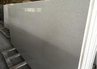 China High Density Quartz Bathroom Sink Tops Pure Pearl White Crystal Color for sale