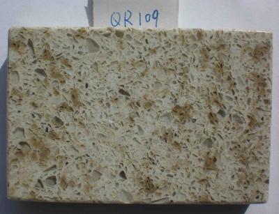 China Artificial Kitchen / Bathroom Vanity Countertops 93% Natural Quartz Material for sale