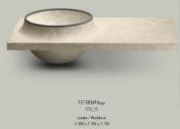 China Integrated Marble Vanity Countertops for office building for sale