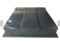 China Unique Black Granite Gravestone , Personalized Tombstone Grave Markers for sale