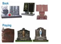 China Various Shape Granite / Marble Headstones For Graves , Angel Headstones For Graves for sale