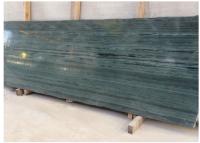 China Green Wood Vein Natural Stone Slabs Tile Marble Natural Raw Material for sale