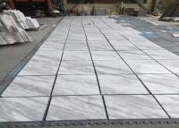 China Smooth Surface Natural Marble Tile 80 - 90 Polished Degree High Hardness for sale
