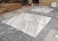 China Smooth Surface Natural Marble Tile 80 - 90 Polished Degree High Hardness for sale