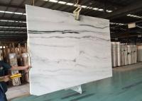 China Wall Natural Stone Marble Tiles , 2.7g/Cm³ Density Large White Marble Floor Tiles for sale