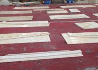 China Cream Onyx Natural Marble Tile Hammered Solid Surface Grade A Quality for sale