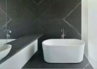 China Antique Dark Grey Marble Countertops Custom Cut Size 2.63g / Cm³ Density for sale