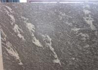 China Snow Grey Granite Stone Tiles With White Veins 2.8kg / M³ Density for sale