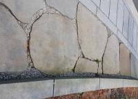 China Garden Natural Paving Stones Hard Cobble Basalt Stone Construction for sale