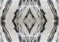 China Black Vein Natural Marble Tile For Wall / Water Jet Design Grade A Quality for sale