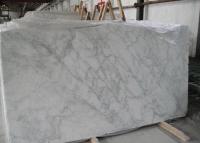 China Polished Statuario Venato Porcelain Tile , White Large Marble Floor Tiles for sale