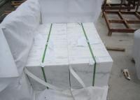 China White Natural Marble Tile Different Size Optional Polished Surface for sale