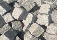 China Grey White Granite Paving Stones , Custom Surface Patio / Garden Stepping Stones for sale