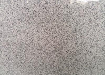 China Indoor / Outdoor Granite Tiles , Light Grey Hard Honed Granite Floor Tile for sale