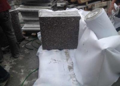 China High Hardness Natural Granite Floor Tiles , Grey Granite Countertop Slabs for sale