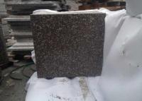 China High Hardness Natural Granite Floor Tiles , Grey Granite Countertop Slabs for sale