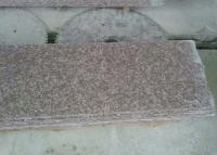 China Peach Red Granite Stone Tiles / Slabs 2 - 3g / M³ Granite Density for sale