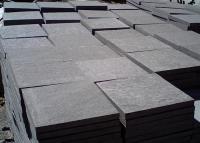 China Black Granite Step Treads For Stair Step Polished / Other Finish Surface for sale