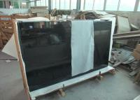 China Absolute Black Granite Vanity Top , 2cm Thick Natural Solid Surface Vanity Tops for sale