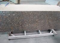 China Baltic Brown Granite Bathroom Vanity Countertops 2cm Thickness Custom Cut for sale