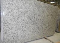 China White Bianco Romano Granite Countertops , Solid Granite Bath Countertops for sale