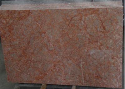 China Rose Red Marble Tile , Decorative Natural Agate Floor Tiles Dolomite Type for sale