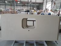 China Small Grain Household Solid Stone Countertops Polished Glossy Surface for sale
