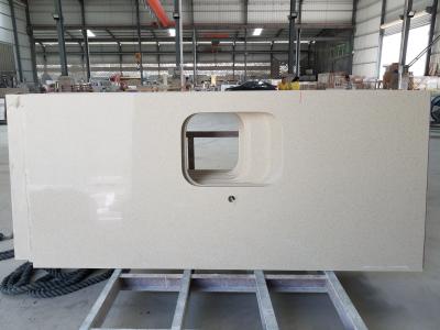 China Small Grain Household Solid Stone Countertops Polished Glossy Surface for sale