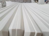 China Marble Like Vein Engineering Bianco Carrara Countertop , Hard White Quartz Worktop for sale