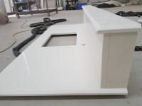 China Residential Solid Stone Countertops Polished ADA Night Stand Bar Worktop for sale