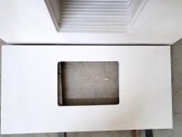 China Engineered Quartz Bathroom Vanity Tops Less 0.01% Water Absorption for sale