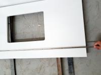 China Engineered Quartz Bathroom Vanity Tops Less 0.01% Water Absorption for sale