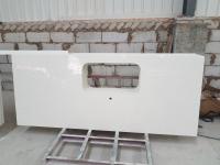 China Man Made Quartz Bathroom Tops , Artificial Engineered Quartz Countertops for sale